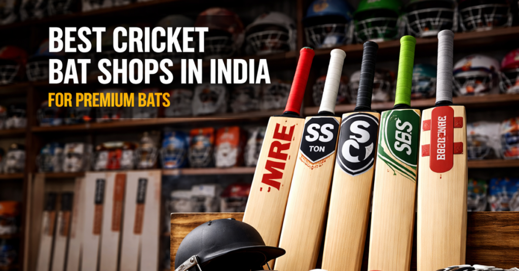 Best Cricket Bat Shops in India for Premium Bats